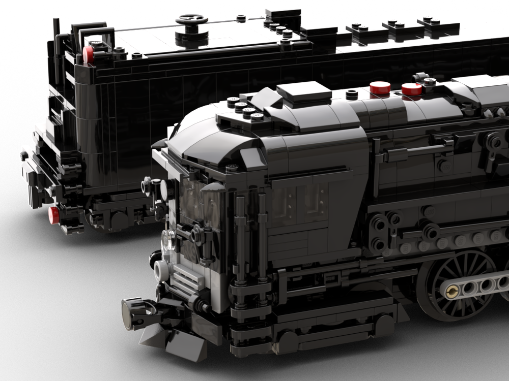 LEGO MOC-232711 1:48 Southern Pacific AC-12 4-8-8-2 Mallet (Powered Up ...
