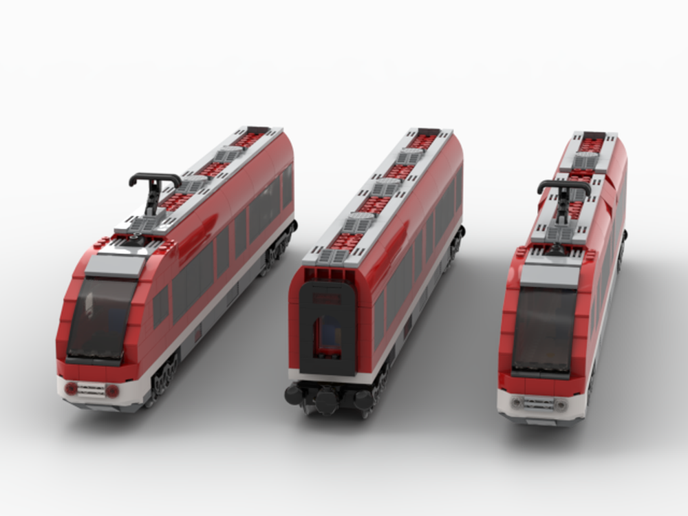 LEGO MOC-232712 7938 - Double Passenger Train by BrickAndBuildsI ...