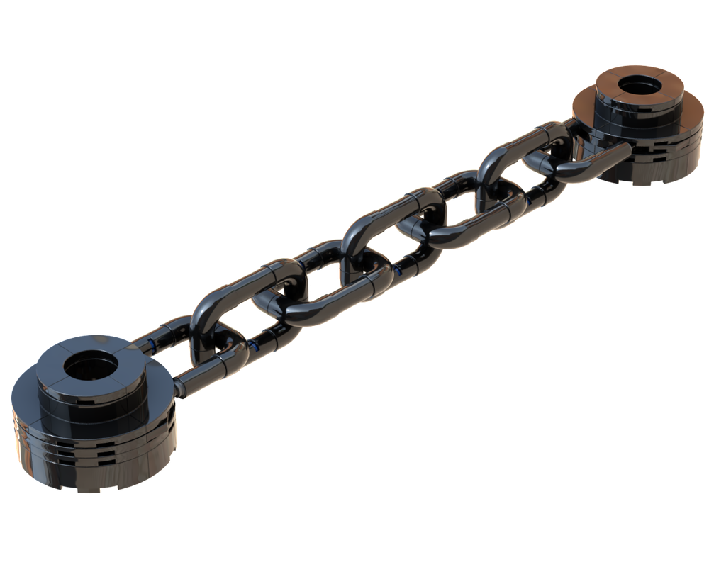 LEGO MOC Upscaled Short Chain by OrchardBuilds | Rebrickable - Build ...