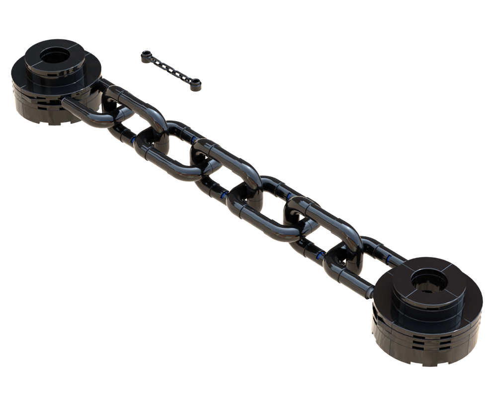 LEGO MOC Upscaled Short Chain by OrchardBuilds | Rebrickable - Build ...