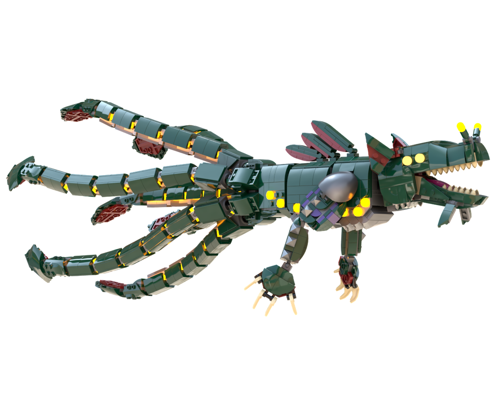 LEGO MOC-232734 Sea Dragon Leviathan (Subnautica) by OrchardBuilds ...