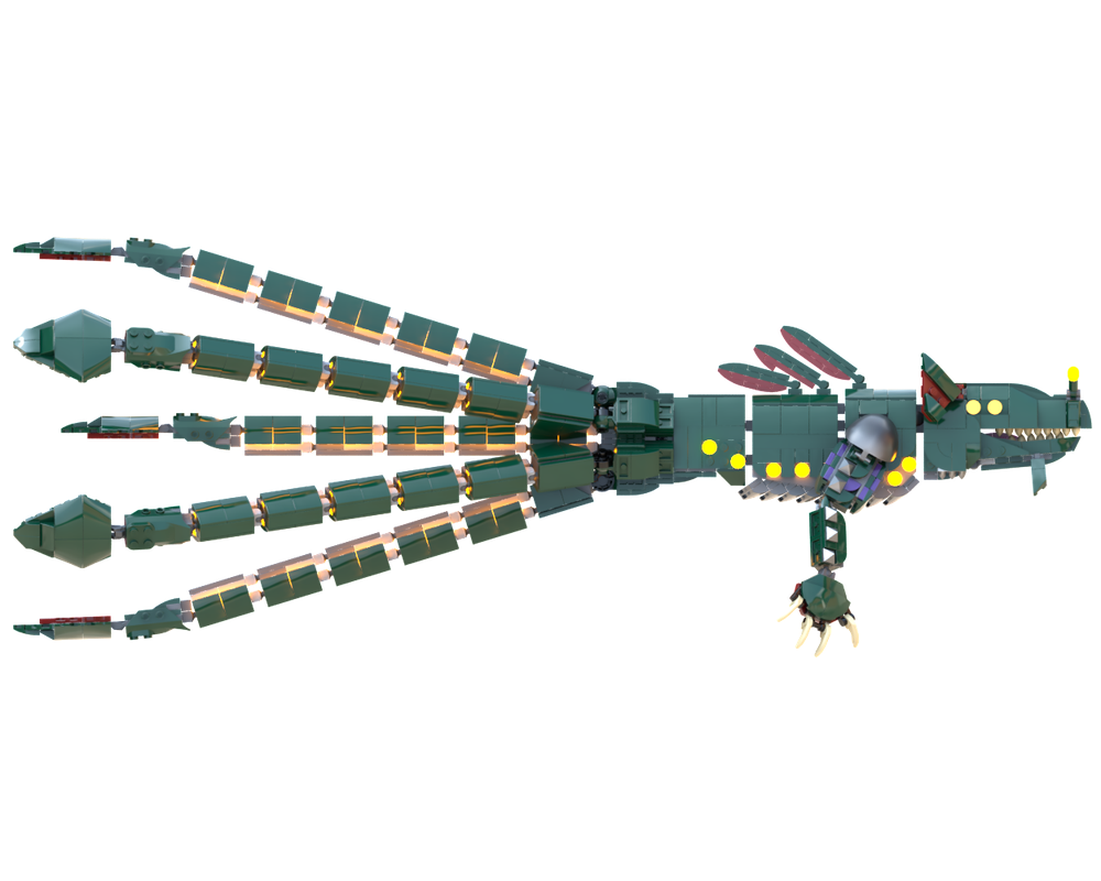 LEGO MOC-232734 Sea Dragon Leviathan (Subnautica) by OrchardBuilds ...