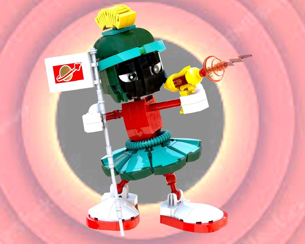 LEGO MOC-232743 Marvin the Martian by Dbricks238 | Rebrickable - Build ...