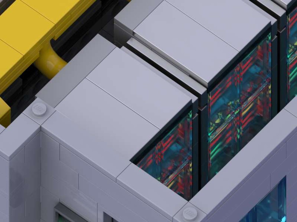 LEGO MOC-232775 Server room in minifigure size / Server-Raum in ...