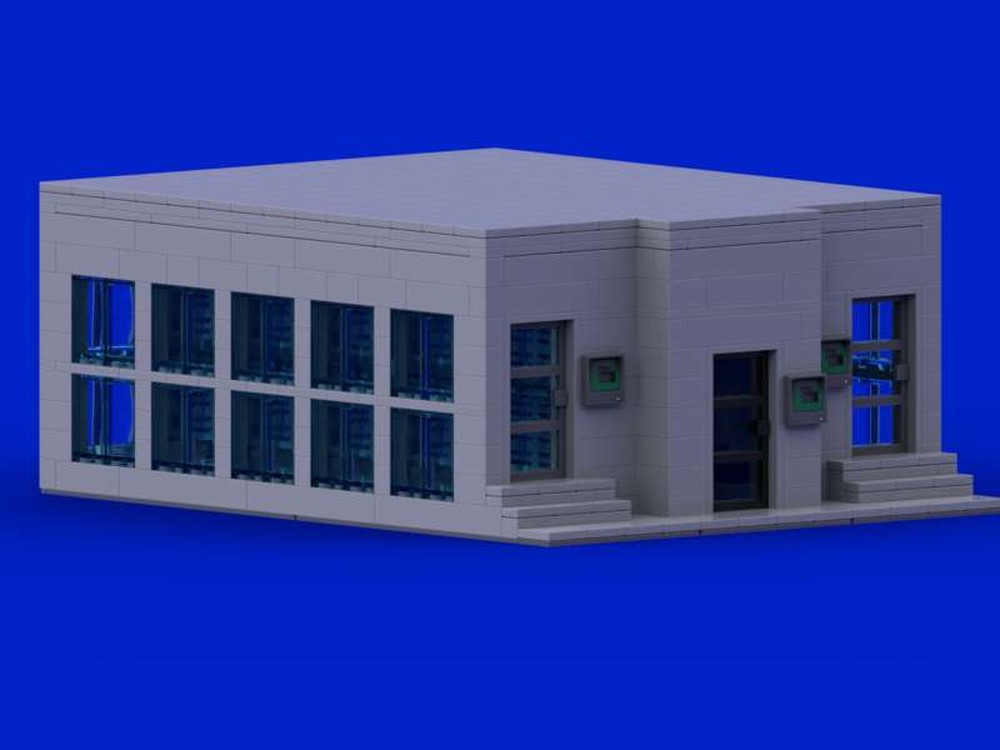 LEGO MOC-232775 Server room in minifigure size / Server-Raum in ...