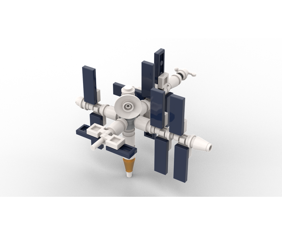 LEGO MOC-232778 MIR Space Station and Space Shuttle by Pandoras Box ...