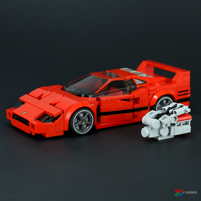 LEGO MOC-232779 F40 by RGB900 | Rebrickable - Build with LEGO