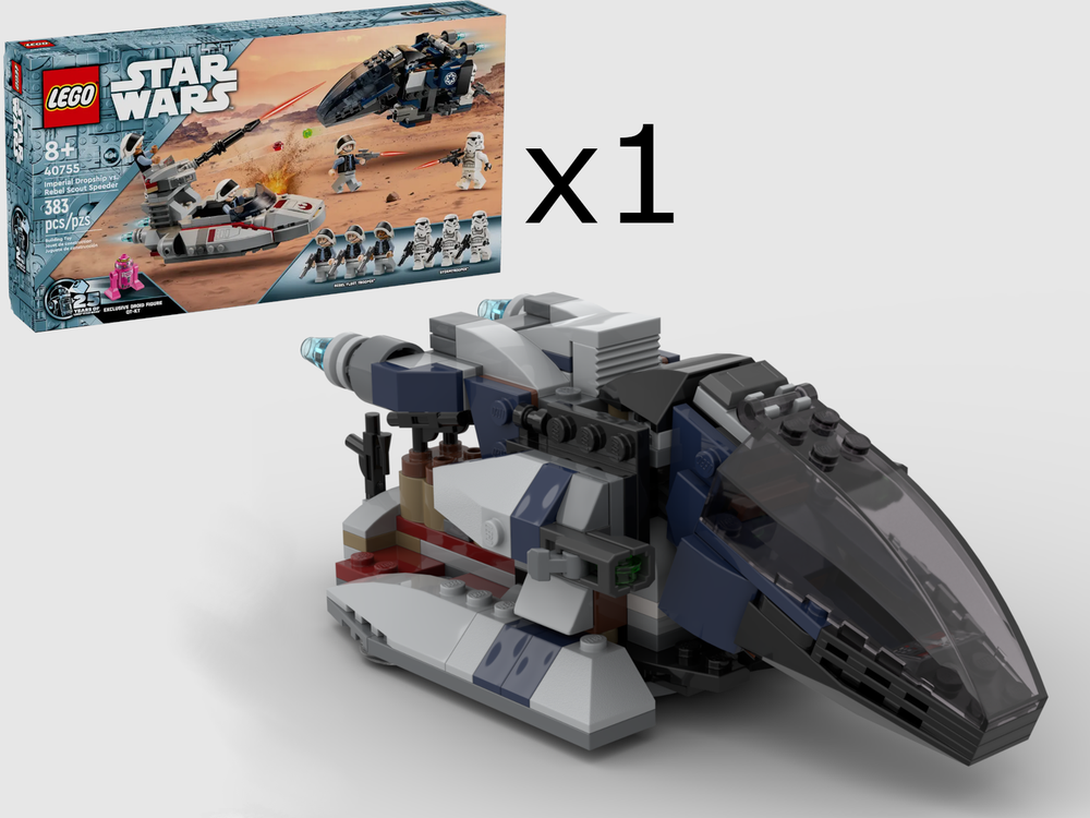 LEGO MOC-232781 Custom Imperial Dropship / Troop Transport - Alternate ...