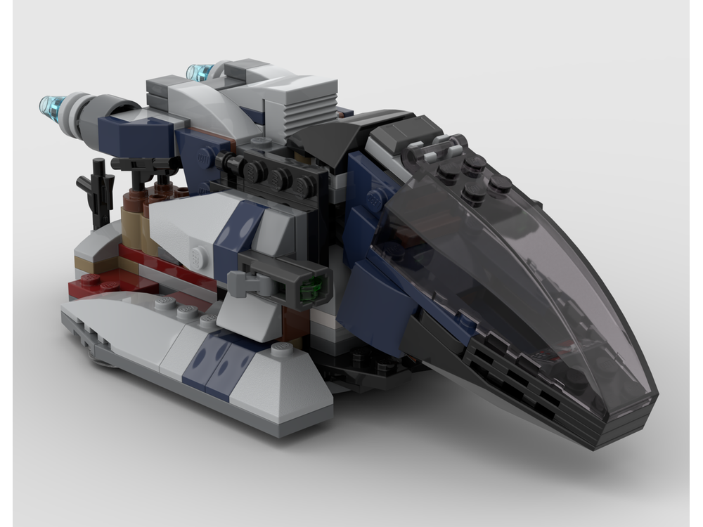 LEGO MOC Custom Imperial Dropship / Troop Transport - Alternate Build ...
