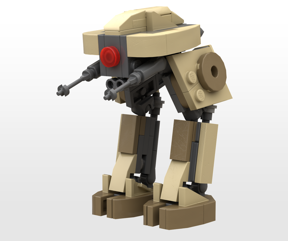 LEGO MOC Droid Walker (Blurrg Droid) by rhubarbbrick | Rebrickable ...