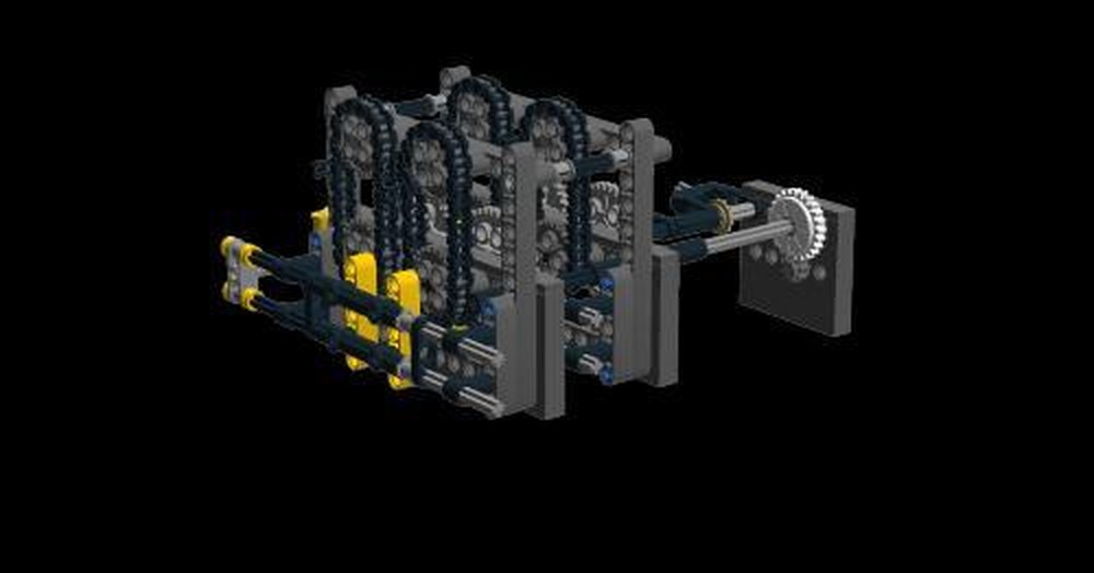 LEGO MOC Ball Factory - Part 2 - Initial Drive Assembly by TheRebricker ...