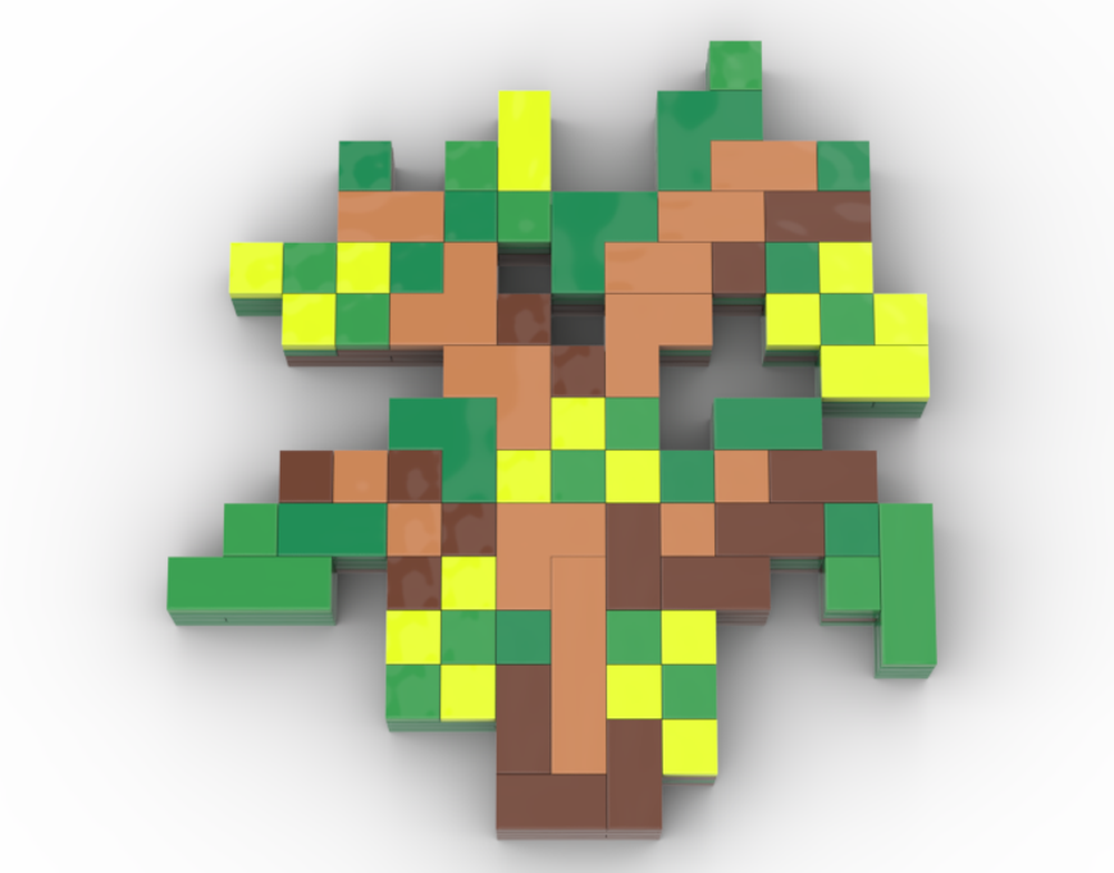 LEGO MOC Oak Sapling by aure bricks | Rebrickable - Build with LEGO