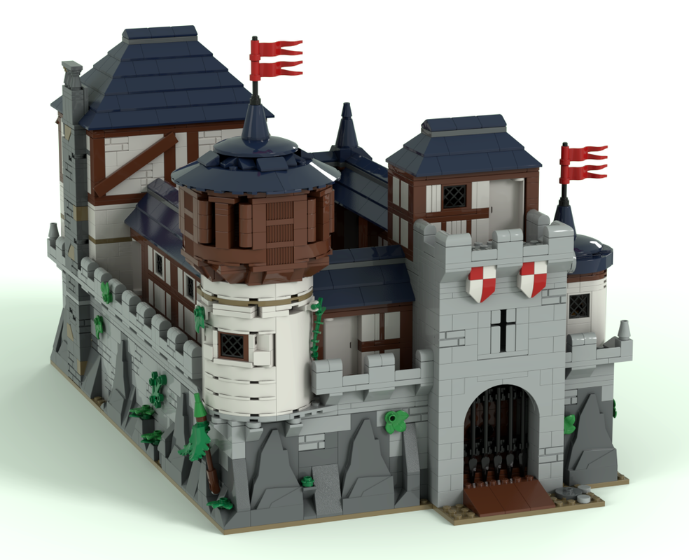 LEGO MOC Modular Castle by jamo88 | Rebrickable - Build with LEGO