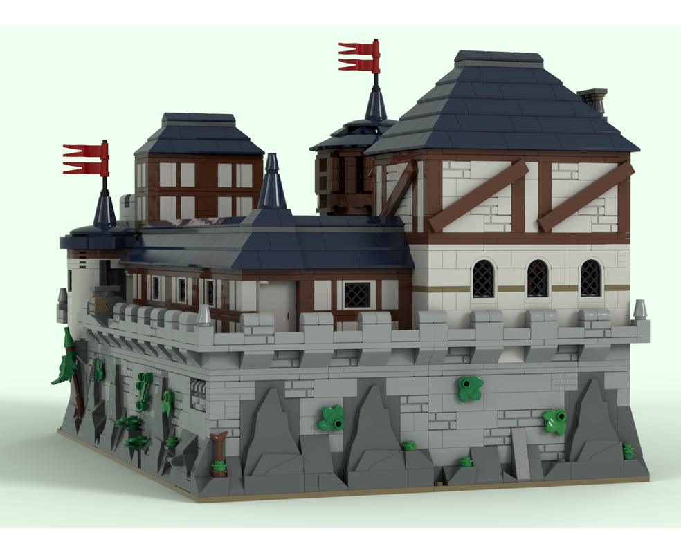 LEGO MOC-232830 Modular Castle by jamo88 | Rebrickable - Build with LEGO