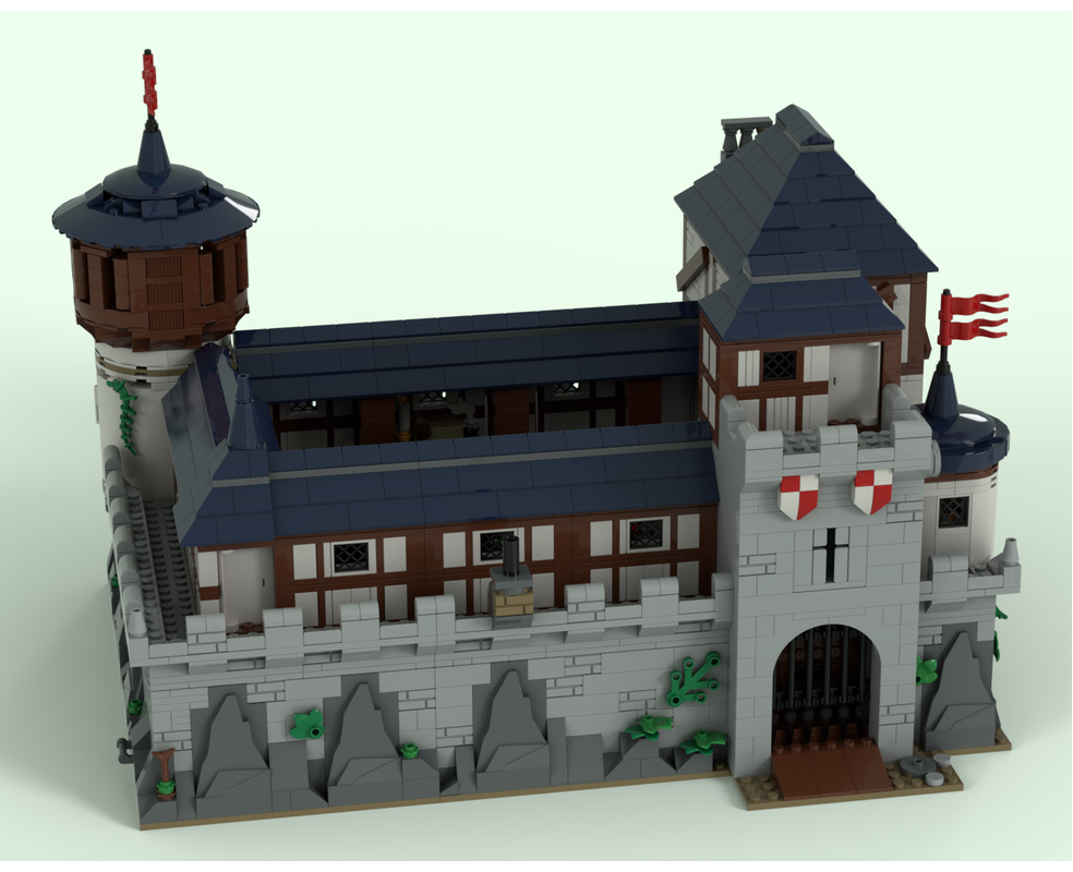 LEGO MOC-232830 Modular Castle by jamo88 | Rebrickable - Build with LEGO