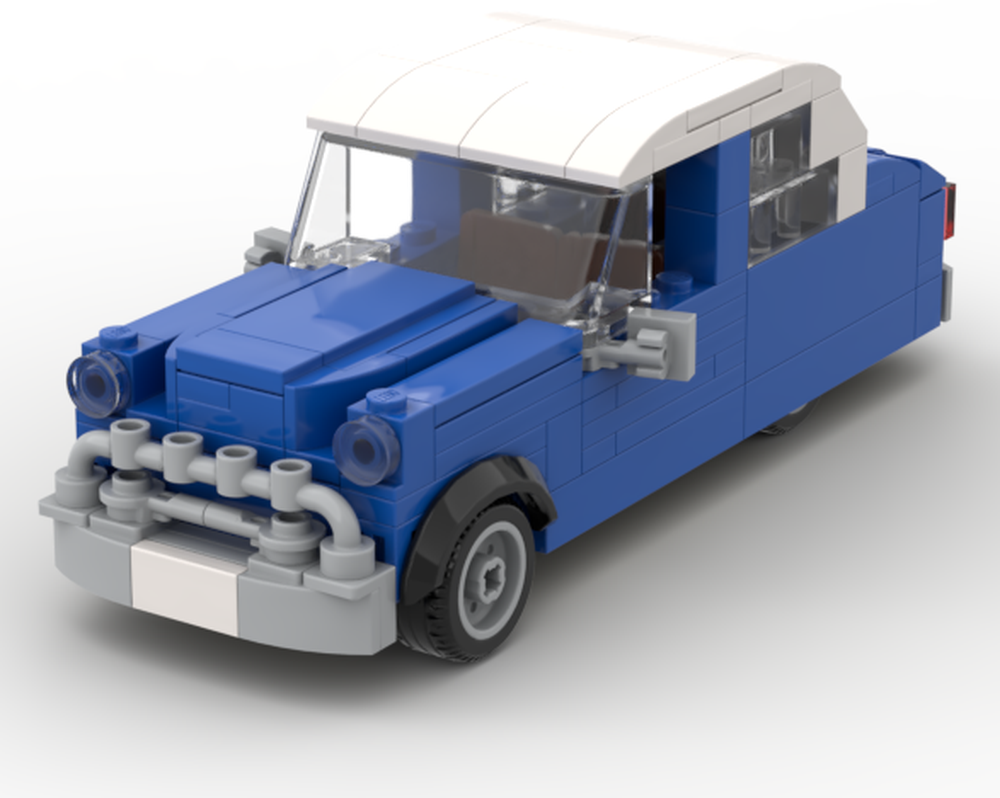 LEGO MOC Hudson hornet (six wide) by EBbuilds | Rebrickable - Build ...