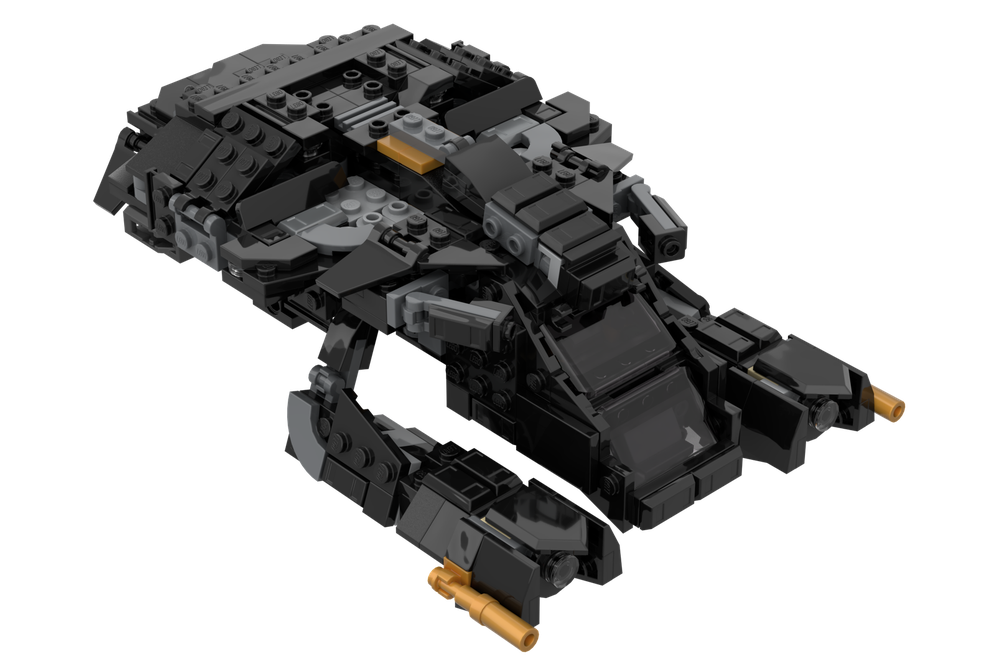 LEGO MOC-232837 76303 The Bat (TDKR) Alternate Build by AtlasNoctis ...