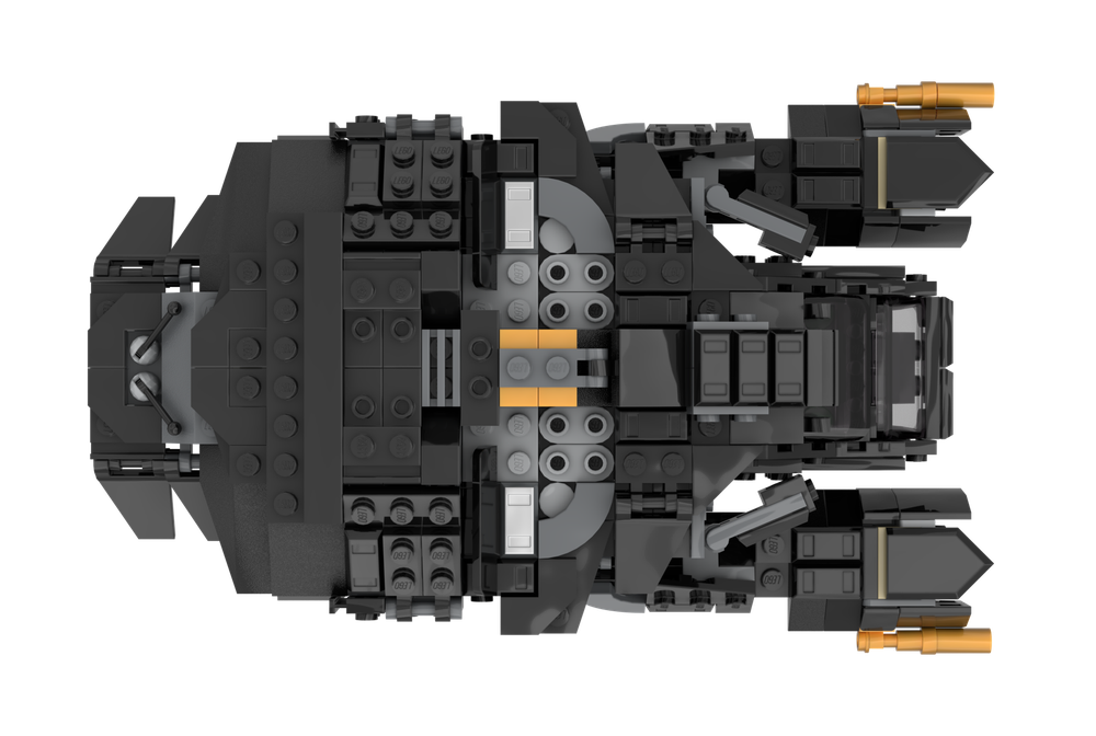 LEGO MOC-232837 76303 The Bat (TDKR) Alternate Build by AtlasNoctis ...