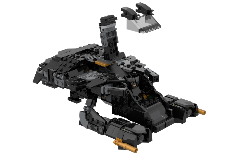 LEGO MOC-232837 76303 The Bat (TDKR) Alternate Build by AtlasNoctis ...