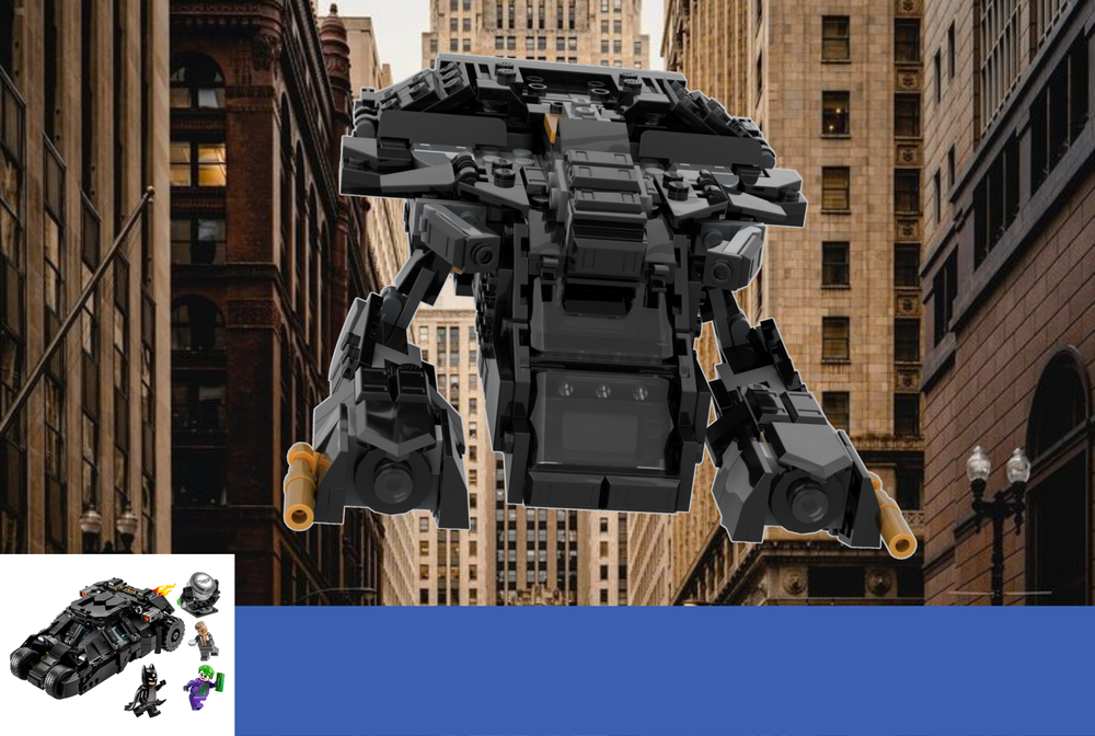 LEGO MOC 76303 The Bat (TDKR) Alternate Build by AtlasNoctis ...