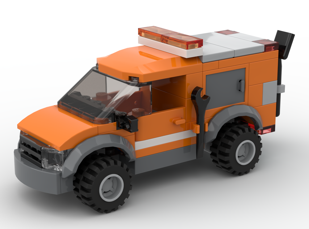 LEGO MOC-232838 City Service Repair Truck by iceman56 | Rebrickable ...