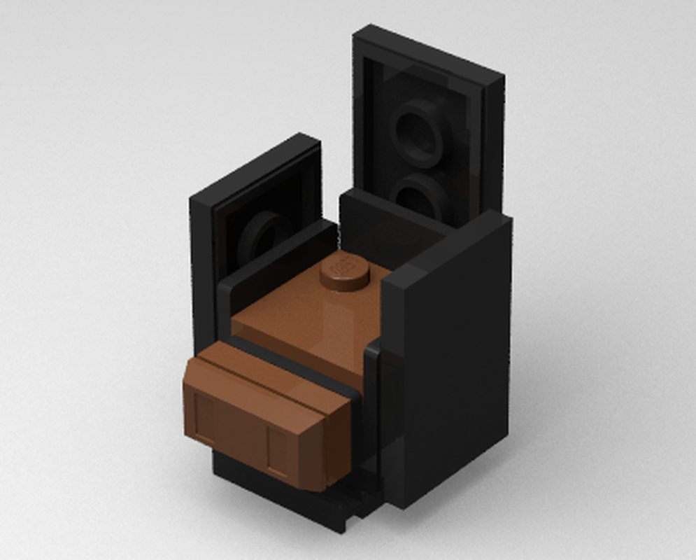 LEGO MOC Modern Easy Chair by FJdude | Rebrickable - Build with LEGO