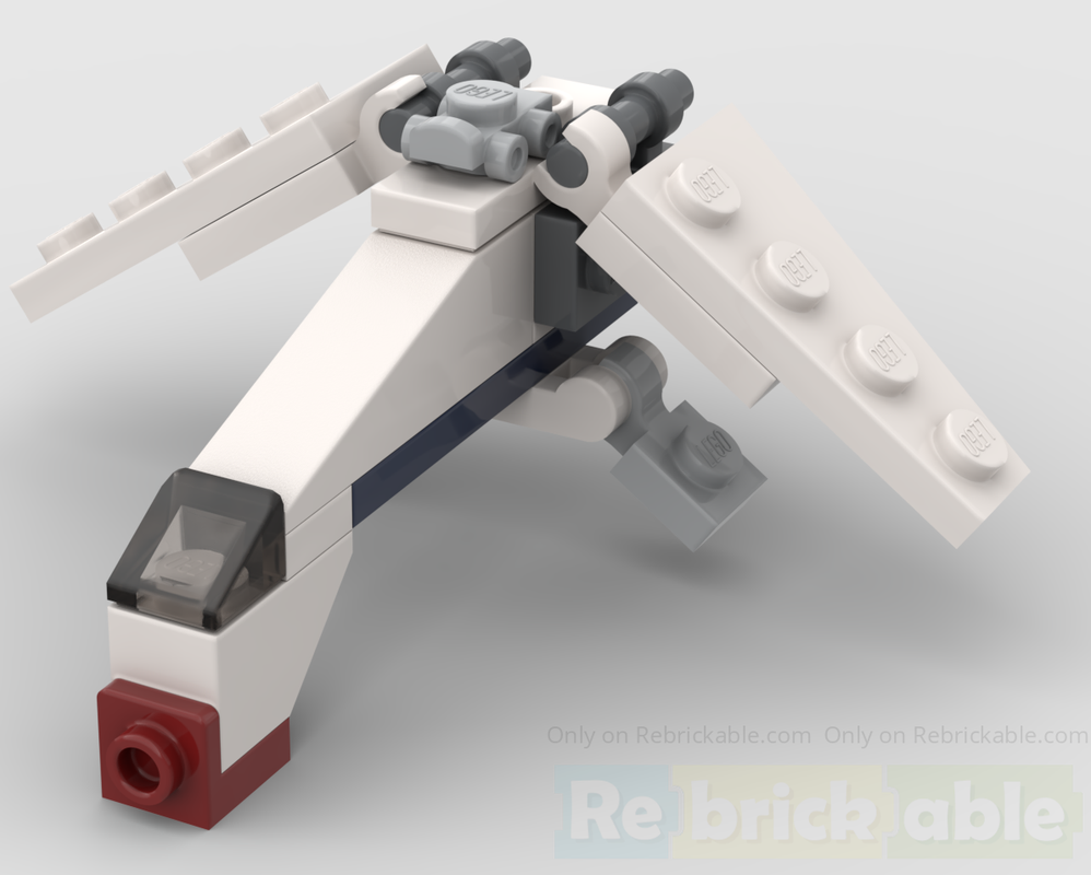 LEGO MOC Micro Republic Dropship LAAT/c by Made_in_Slovakia ...