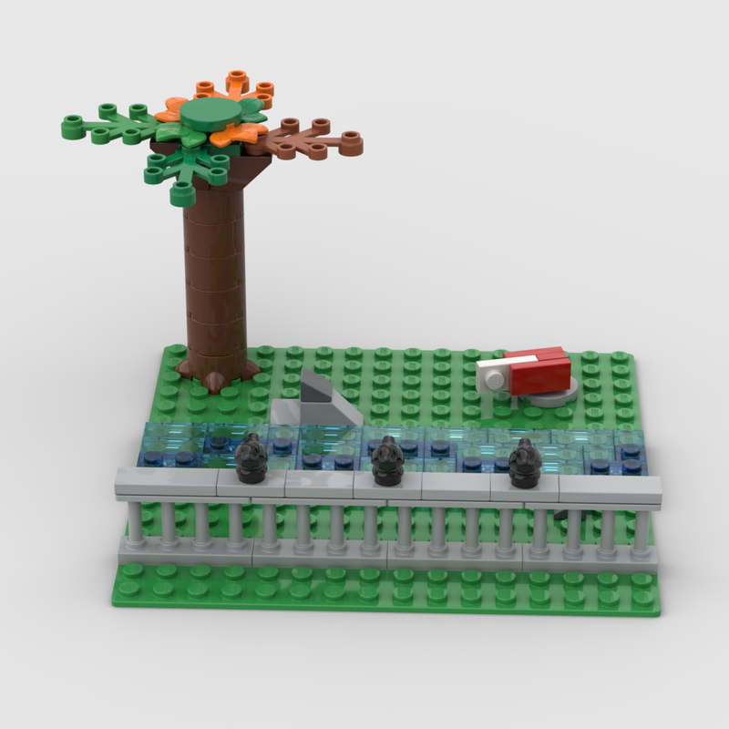 LEGO MOC Fancy Velociraptor Enclosure by WinterGecko | Rebrickable ...