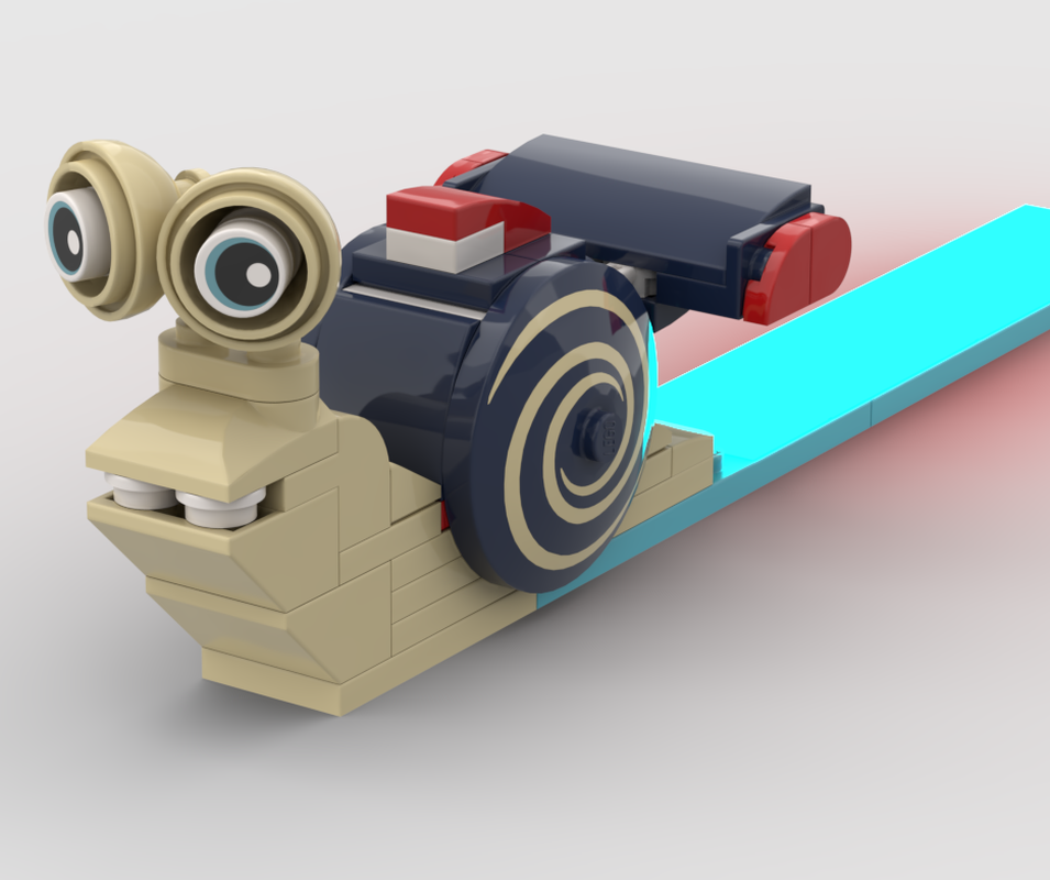 LEGO MOC-232866 Turbo - He's Fast! by gubsters | Rebrickable - Build ...