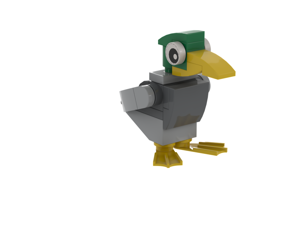 LEGO MOC Small farm animal duck. by entreri1pl | Rebrickable - Build ...