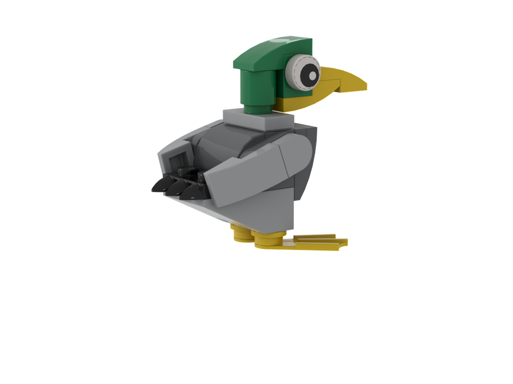 LEGO MOC Small farm animal duck. by entreri1pl | Rebrickable - Build ...