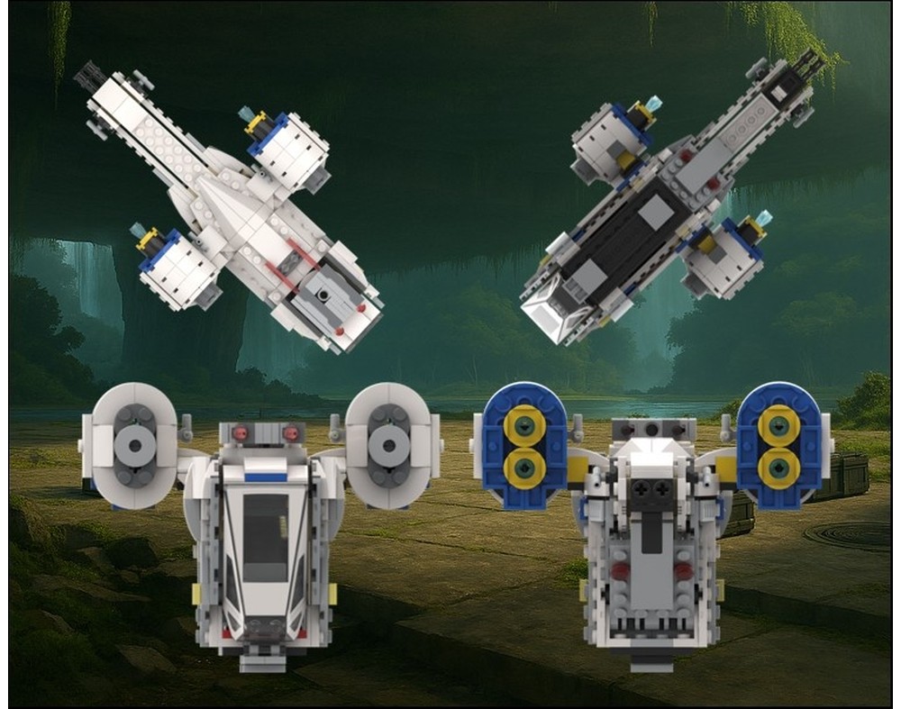 LEGO MOC-232874 Rebel Dropship U Wing Concept Art - Alt 75399 by ...