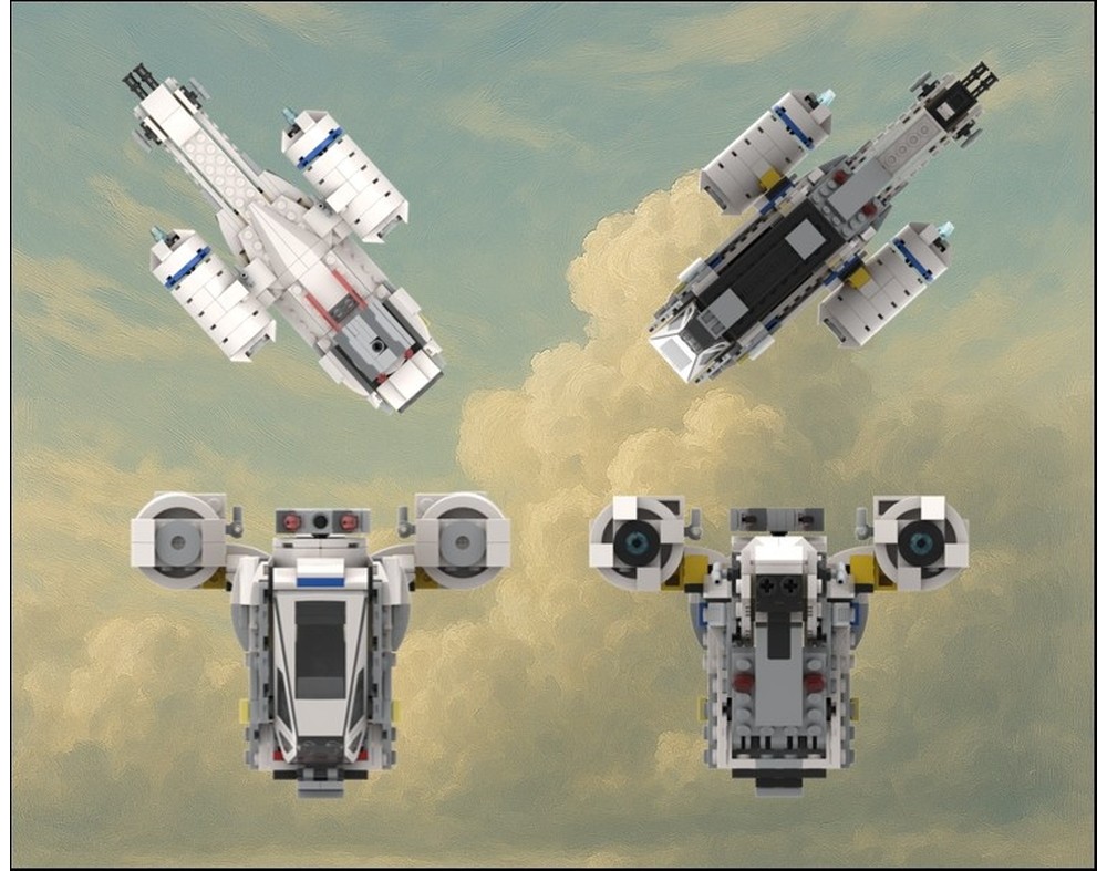 LEGO MOC-232874 Rebel Dropship U Wing Concept Art - Alt 75399 by ...