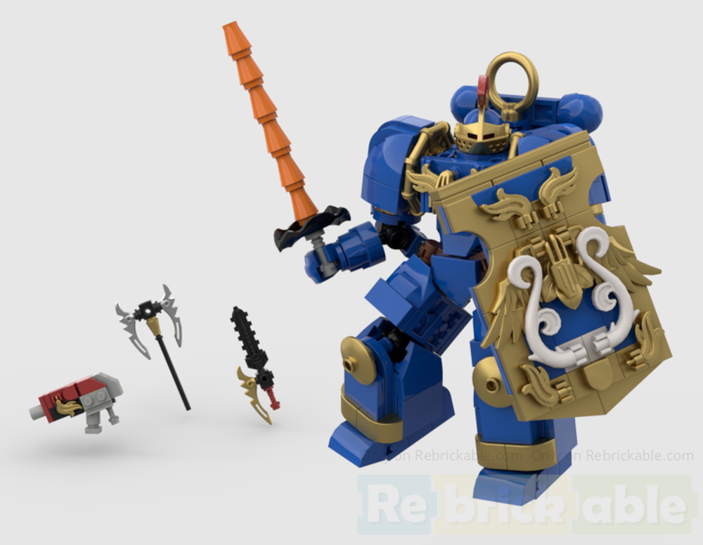 LEGO MOC-232879 warhammer40K Ultramarines by hotday15 | Rebrickable ...