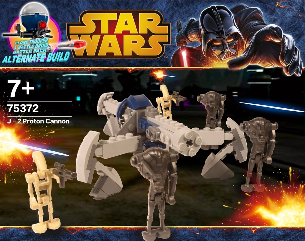 LEGO MOC J-2 Proton Cannon by WallyWalrus | Rebrickable - Build with LEGO