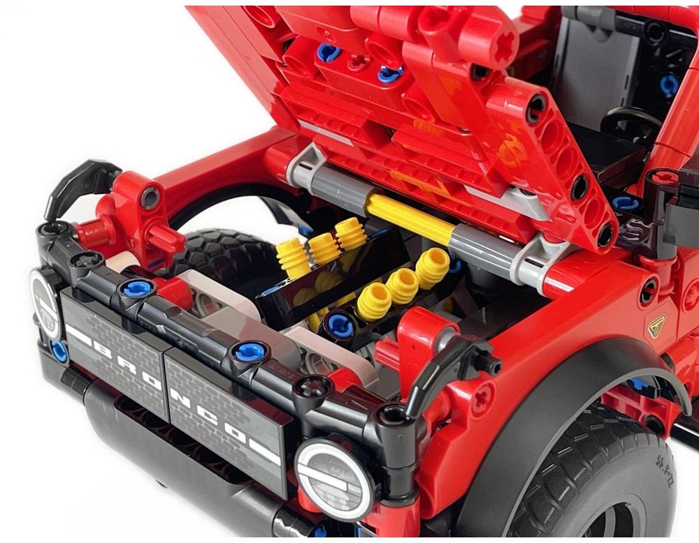 LEGO MOC 42213 Ford Bronco SUV RC MOD for Powered Up Motors by otrans ...