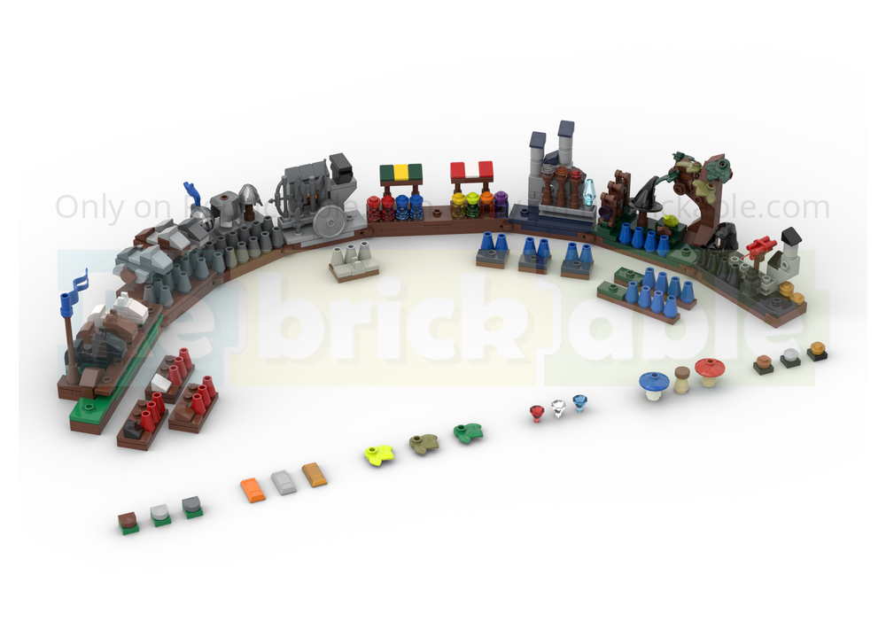 LEGO MOC Heroica Shop 2.0 (from Heroica Plus expansion) by MicroMocs ...
