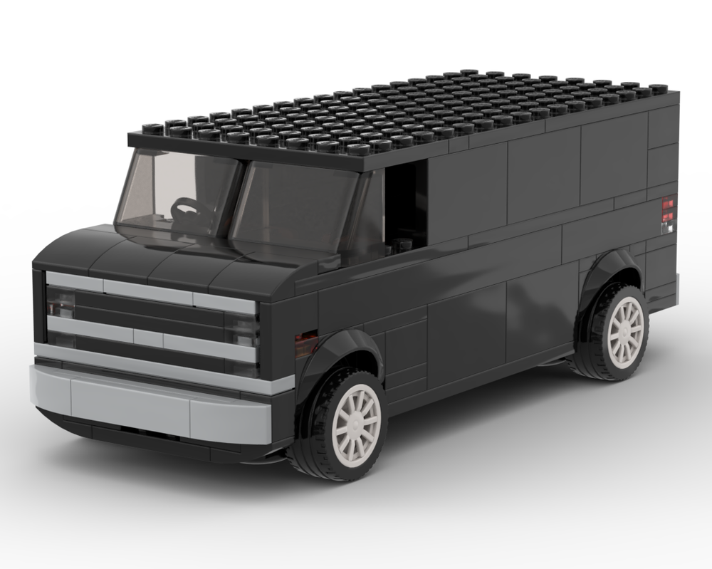 LEGO MOC-232904 GMC/Chevy 8-wide Van by BigManBoiii7284 | Rebrickable ...