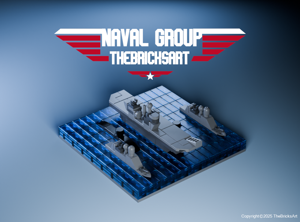 LEGO MOC-232910 NAVAL GROUP by ILbricksArt | Rebrickable - Build with LEGO