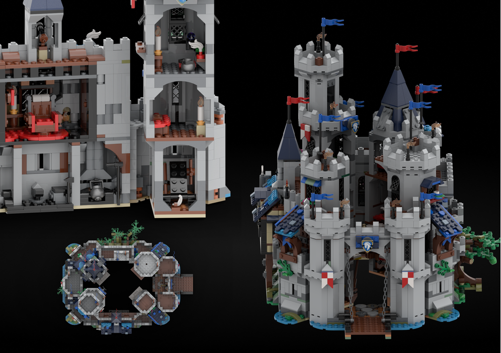 LEGO MOC-232916 Horse Knight Citadel by The_Astral_J | Rebrickable ...