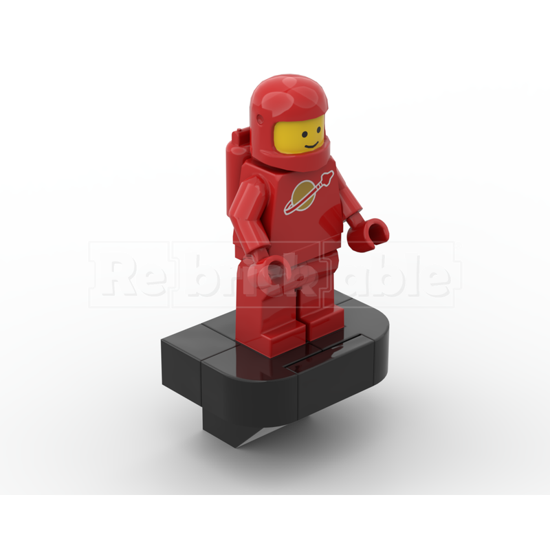 LEGO MOC Minifig Stand for frame by Samoo33 | Rebrickable - Build with LEGO
