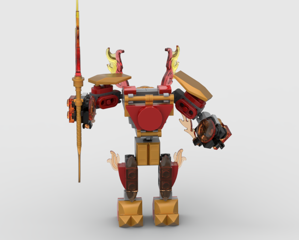 LEGO MOC Kai's Mech by Vilzu | Rebrickable - Build with LEGO