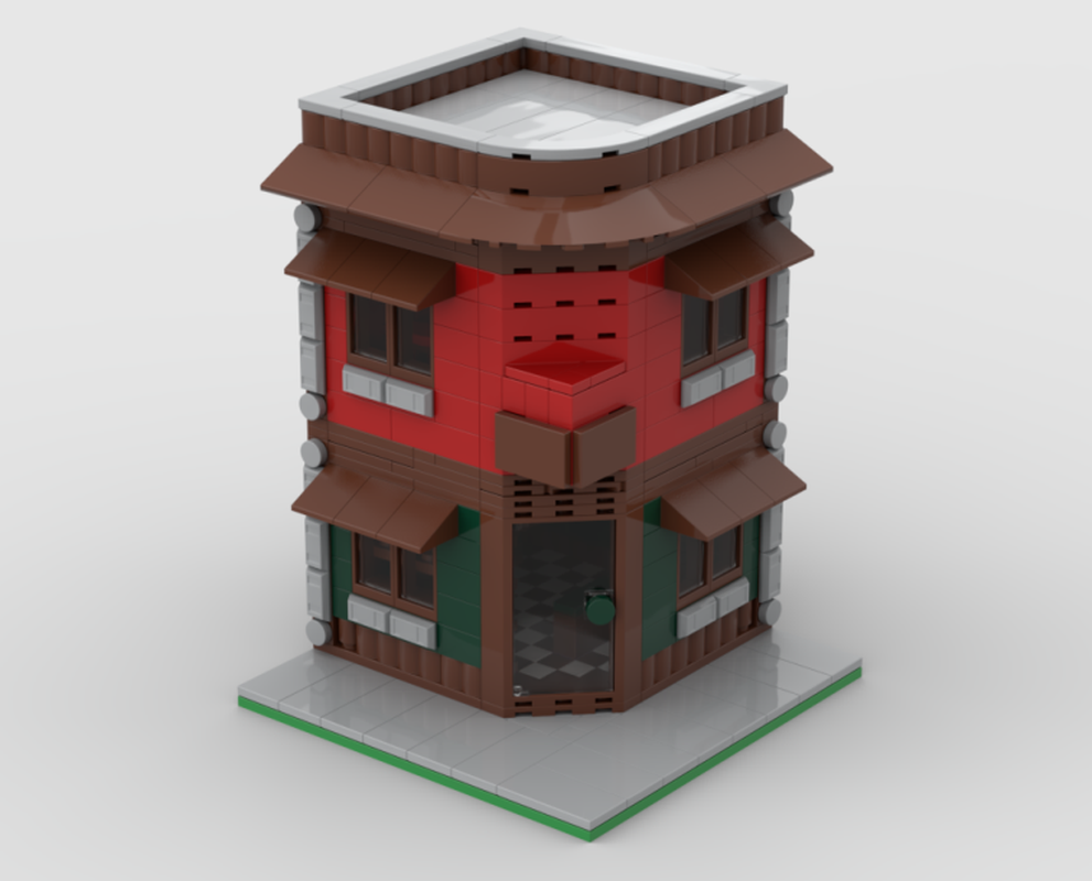 LEGO MOC Corner Store by shaifan1325 | Rebrickable - Build with LEGO