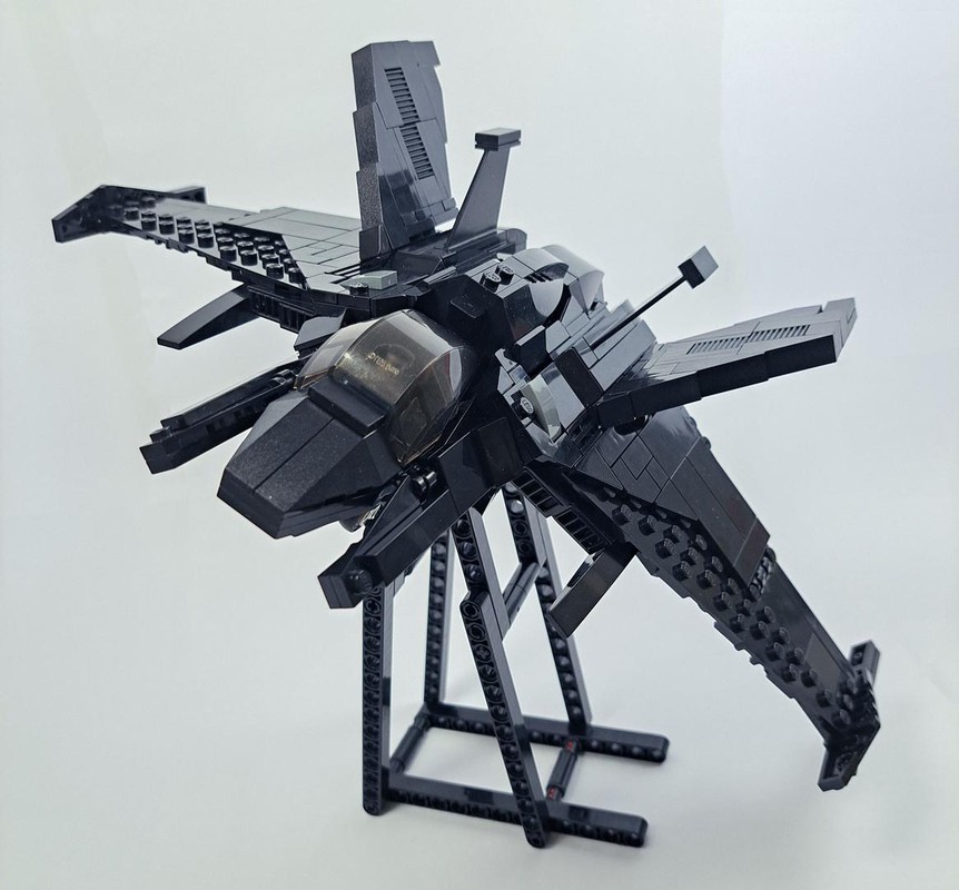 LEGO MOC-232942 Arkham Origins Batwing by CricketBen | Rebrickable ...