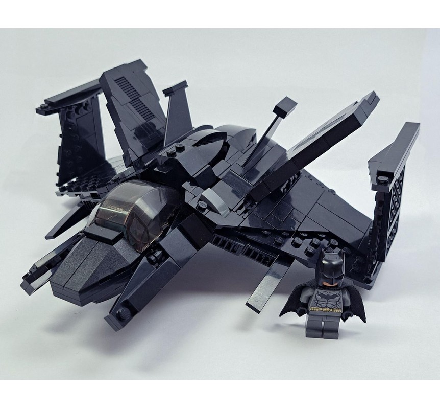 LEGO MOC-232942 Arkham Origins Batwing by CricketBen | Rebrickable ...