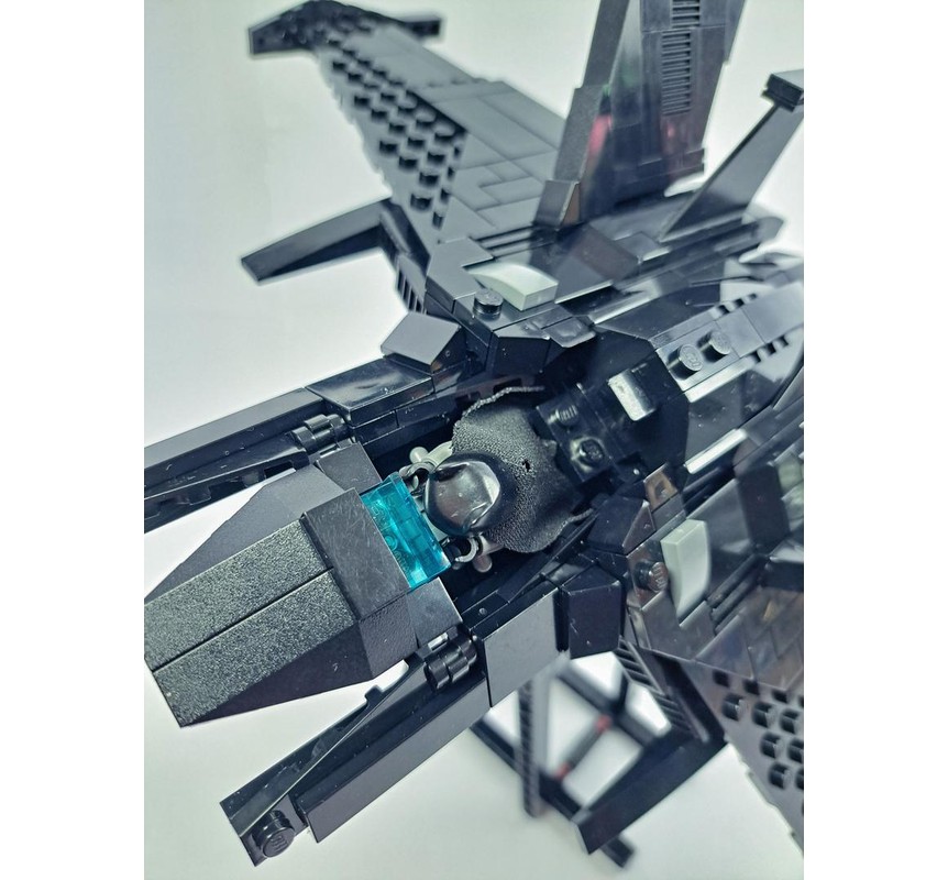 LEGO MOC-232942 Arkham Origins Batwing by CricketBen | Rebrickable ...