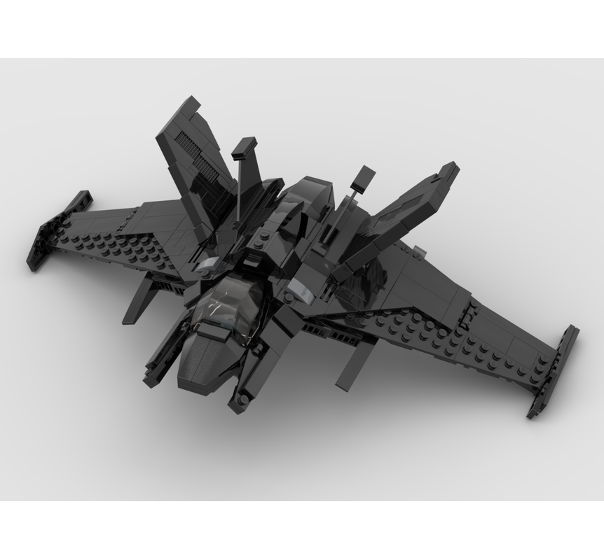 LEGO MOC-232942 Arkham Origins Batwing by CricketBen | Rebrickable ...