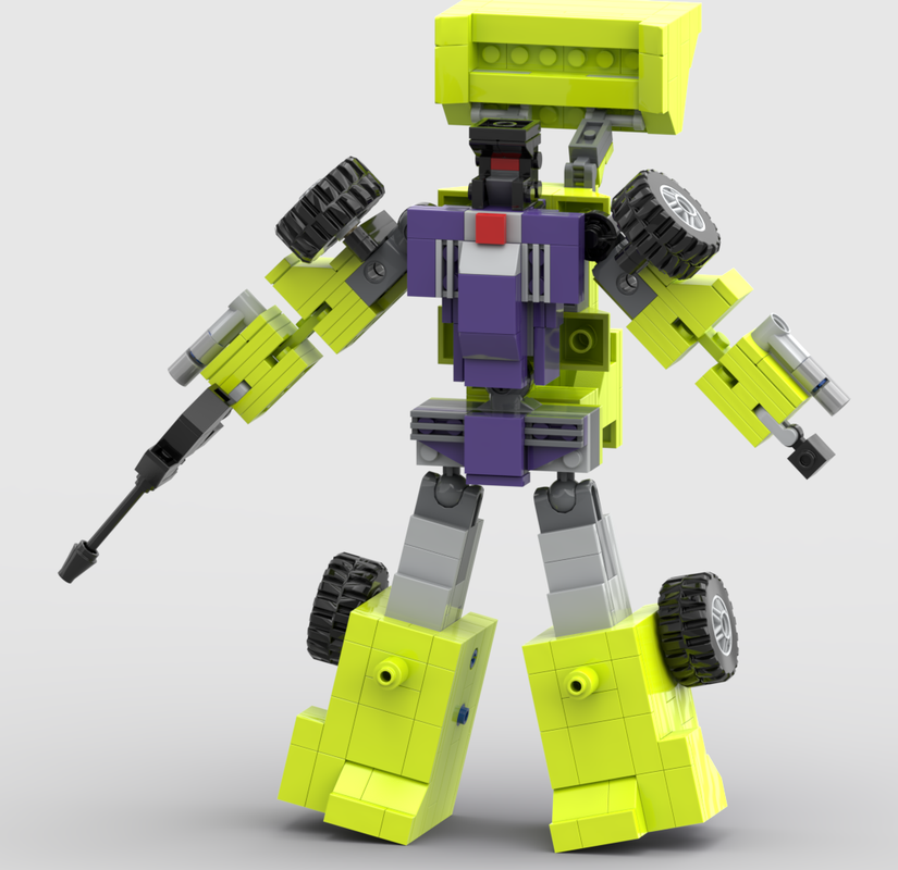 LEGO MOC G1 Scrapper (Transformers MOC) by PrismStarBuilds ...