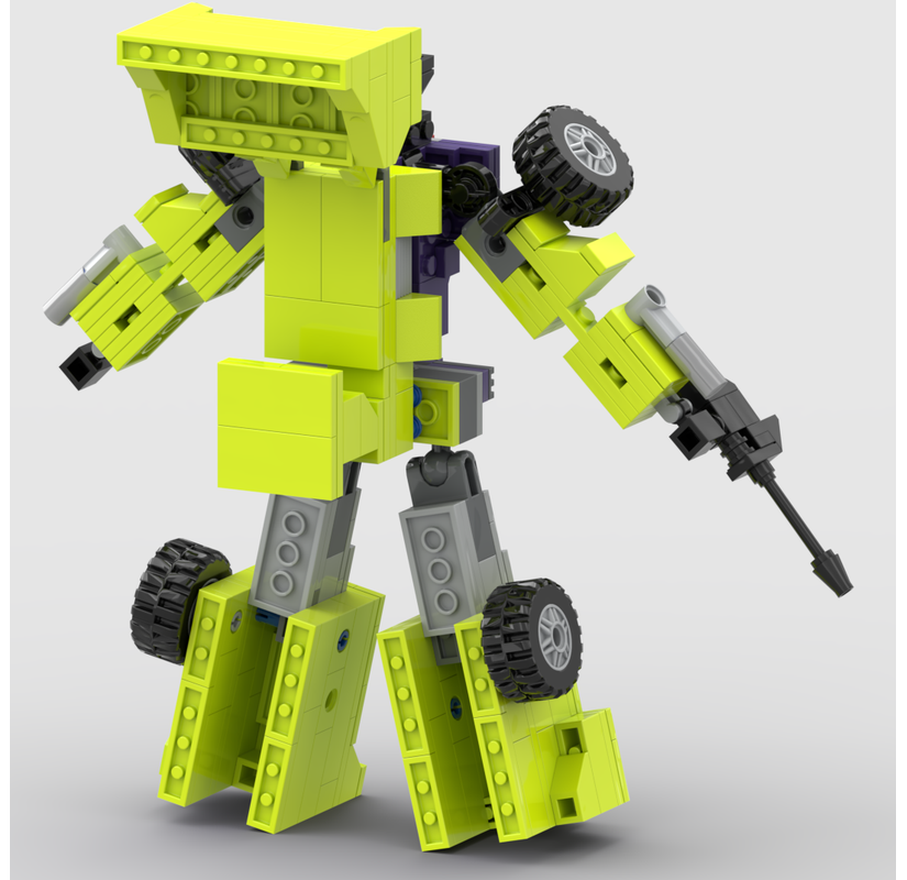 LEGO MOC G1 Scrapper (Transformers MOC) by PrismStarBuilds ...