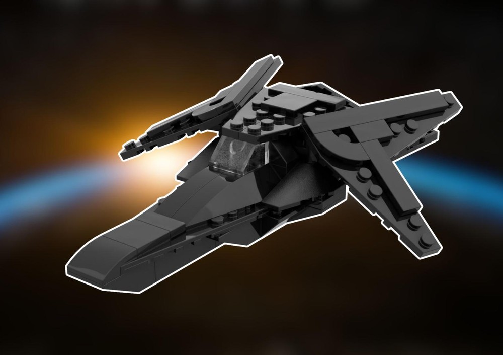 LEGO MOC The Black Stardust by BrickNstories (Théo) | Rebrickable ...